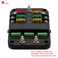 China Eu UL Standard Automotive Circuit Breaker Bolt Fuse Holder 32V 30A-500A Nylon Housing for sale