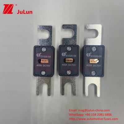 China EV Electric Vehicle Fuse Boxed 70VDC Rated Voltage M6 Bolt Type 250A  EV320-5C for sale