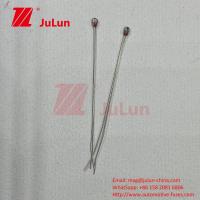 China MF52 Drop Head 60K±3% 30K±1% Small Blackhead NTC Thermistor Epoxy Resin for sale
