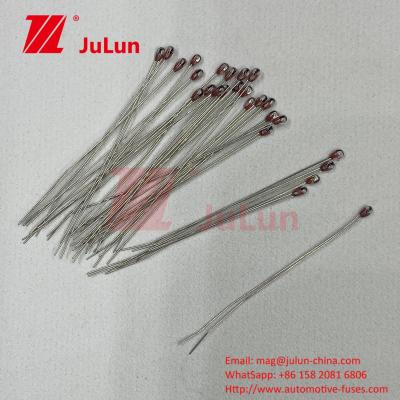 China MF52 Drop Head 60K±3% 30K±1% Small Blackhead NTC Thermistor Epoxy Resin for sale