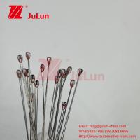 China 5K Ohm NTC Thermistor Temperature Sensor Epoxy Coated Glass Bead -10℃ To 35℃ for sale