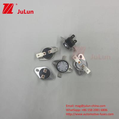 China Bimetal KSD301 10A 250V Disc Snap Action Thermostats, Low Temperature Limited Control Switch H31 250V 10 13C for sale