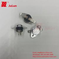 China KSD Pin Type Metal Expansion Manual Reset KSD301 Bimetal Thermostat , Electric Appliances Thermal Cutoff Fuse for sale