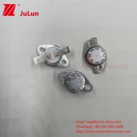 China KSD301 Model Imetal Manual Reset Temperature Switch Movable / Immovable Mounting Bracket Available for sale
