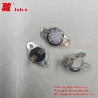 China Disc Type KSD301 Bimetal Thermostat Plastic / Ceramic Body Optional for sale