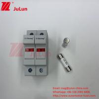 China PV-30 CE TUV 10*38mm Dc 6A 8A 10A 12A 15A 20A 25A 32A PV Solar Dc 1000V Fuse With Fuse Holder Box With Indication for sale