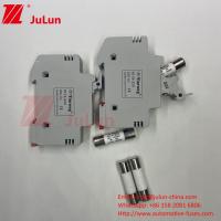 China Solar PV Fuse With DIN Guide Fuse Holder For Photovoltaic Protection RT18-32 15A 20A 32A Fuse Holder With Led Indica for sale