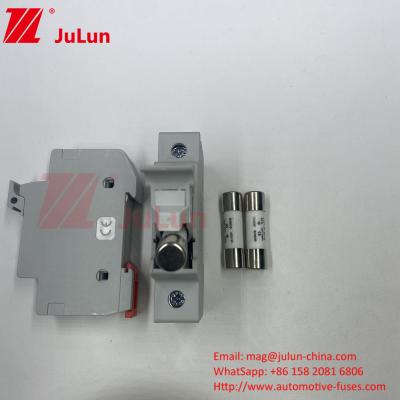 China 1000VDC 32A Solar Fuse Holder With Fuses For PV Inverters RT18-32 15A 20A 32A Fuse Holder With Led Indicator For Solar P for sale