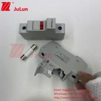 China Silver  Solar Pv Fuse / Din Rail Solar Fuse Holder Range For Photovoltaic Bus Boxes for sale