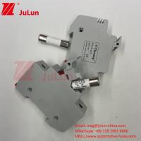 China Silver  Solar Pv Fuse / Din Rail Solar Fuse Holder Range For Photovoltaic Bus Boxes for sale