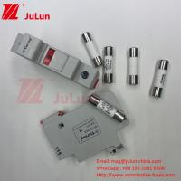 China 1000VDC 30kA Ceramic Solar PV Fuse 10*38 DC Solar Energy PV Solar Fuse Base And 1000V Fuse 15A 20A 25A 30A 32A for sale