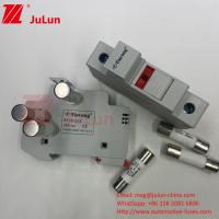 China 1000VDC 1500VDC 500VDC DIN Rail Solar Panel DC 32 Amp Solar Fuse Holder With Fuse For PV Pho for sale
