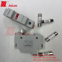 China 1000VDC 1500VDC 500VDC DIN Rail Solar Panel DC 32 Amp Solar Fuse Holder With Fuse For PV Pho for sale