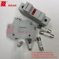 China Silver Element Solar PV Fuse For IEC60269.6 Standard Din Guide Fuse Holder for sale