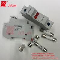 China 30kA DC Rated Solar Fuse For Photovoltaic BusS 1000V Fuse Base Suit 10 * 38 Fuse Core Inner Core for sale