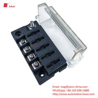 China Heavy Duty Vehicle Parts 30A-500A Rated Voltage 32V Circuit Protection Fuse Box For Electric Motor Homes for sale