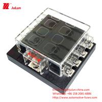 China Heavy Duty Vehicle Parts 30A-500A Rated Voltage 32V Circuit Protection Fuse Box For Electric Motor Homes for sale