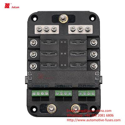 China Heavy Duty Automotive Parts 30A-500A Motorcycle Resetable Circuit Breaker For Bolt/Bolt Fuse Rated Voltage 32V Circuit P for sale