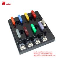 China Heavy Duty Automotive Parts 30A-500A Motorcycle Resetable Circuit Breaker For Bolt/Bolt Fuse Rated Voltage 32V Circuit P for sale
