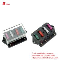 China The Copper Contact Bolts On The Nylon Shell Fuse Box Pass The EU UL Certification LED Light Multi-Way Fuse Box SBH-6PD S for sale