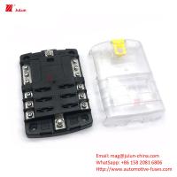 China ANS Auto Parts Electronic Circuit Current 30-50A Small Bolt Fuse Holder For Automotive System Can Reset Circuit Breaker for sale