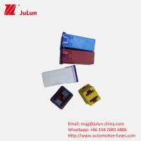 China Amp Blade Fuse Enhanced Safety Customizable LOGO For Electric Vehicles Littel Automobile Square Fuse 32V 58V for sale