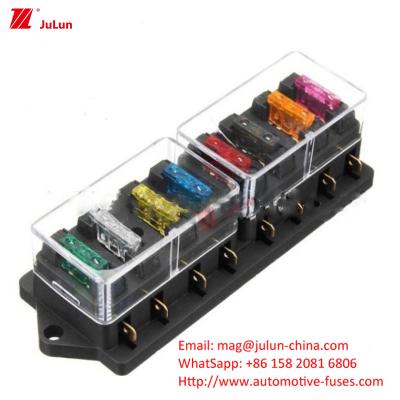 China Automotive Circuit Protection Parts 32V Copper Contact 30A-500A Rated Bolt Fuses for sale