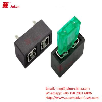 China Compact EU UL Circuit Breaker For Automobiles ANM Fork Peg Type Dual Car Fuse Holder One In Double Out Large Fu for sale