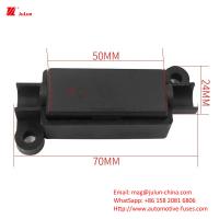 China Eu UL Certified Manual Reset Amplifier Circuit Breaker 32V 30A-500A Copper Automotive Fuse Holder for sale