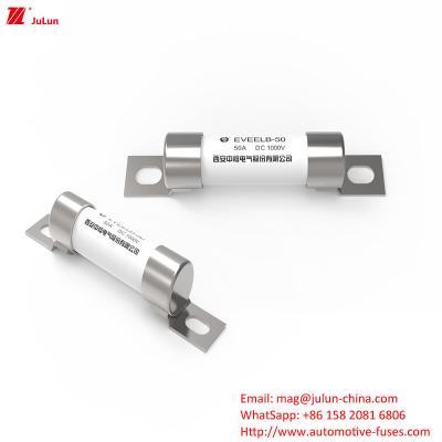 China EVEELB  1000V 10A-50A  Round Tube Bolted Type Fuse Automobile for sale