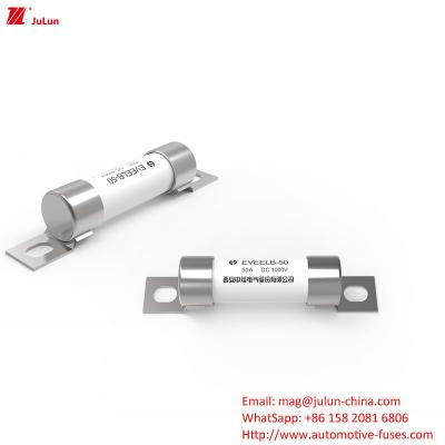 China Bolted Connection Round Tube Bolted Type Fuse And Protection Of Charging Devices 1000V  30A for sale