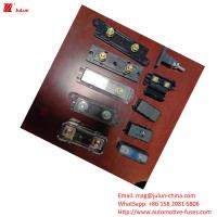 China Plastic / Nylon Housing Automotive Fuse Holder Meets EU UL Standard With 30A-500A Holding Current for sale