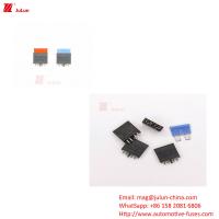 China ANS / MIDI Motorcycle Manual Reset Circuit Breaker EU UL 32V 30A-500A Copper Automotive Fuse Holder for sale