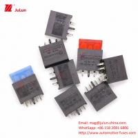 China ANS / MIDI Motorcycle Manual Reset Circuit Breaker EU UL 32V 30A-500A Copper Automotive Fuse Holder for sale