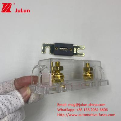 China Customizable Logo Low Voltage Fuse Holder With Moisture Temperature Drop Resistance for sale