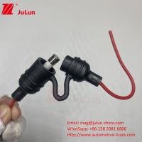 China 24VDC Temperature Resistant Low Voltage Fuse Holder With Custom Plug In Fuse for sale