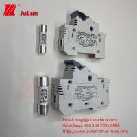 China 1000V Solar PV Fuse Holder With Fuse DNPVF1-32 14*51mm 1000dc 250 315 350 Solar Pv Fuse 1500v Fuse Conne for sale