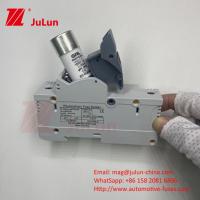 China Solar PV Fuse Holder With Ceramic Fuse For Photovoltaic Protection Fuse Holder Base 14x51MM RT18X-63-2P for sale