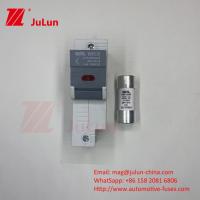 China Fuse Holder 30A 63A 500V 10x38 RT18-32 Cylindrical Fuse Holder 10A 1000DC Solar PV Fuse For Photovoltaic Protection for sale