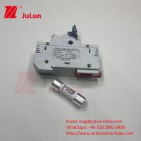 China Solar Photovoltaic Inverter PV Fuse With Ceramic Body DIN Mount Dc Fuse 250a 10x85 1500Vdc PV Fuse Holder 15 for sale