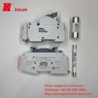 China Solar Photovoltaic Inverter PV Fuse With Ceramic Body DIN Mount Dc Fuse 250a 10x85 1500Vdc PV Fuse Holder 15 for sale