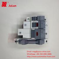 China Solar PV Fuse With Silver Fuse Element Material 32A 3P  10*38 1000VDC for sale
