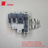 China Solar Photovoltaic Inverter Solar Panel Thermal Fuse AC RT18-125 Fusible 10x38 6A Italweber Isolator for sale