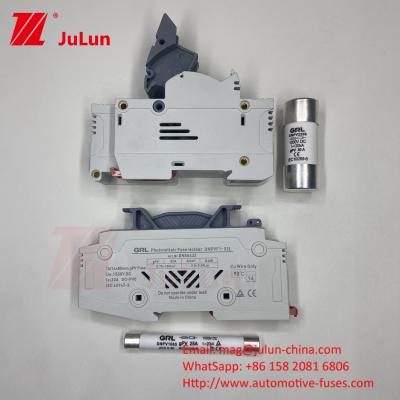 China 10x38mm Solar PV Fuse for High Voltage Photovoltaic Module Protection for sale