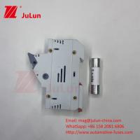 China SeanRo Solar PV Din Rail Fuse Holder For Fuse Link 10*38mm 1000V 15amp Dc Fuse 25A for sale