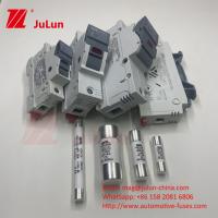 China Cylindrical Fuse Solar PV Fuse Rated Current 10A 12A 15A 16A 20A 25A 30A 32A 40A 50A 63A for sale