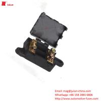 China Automotive Fuse Holder Socket Base Connector 30A-500A 32V One Pole Two Poles With Plastic Shell for sale