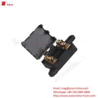 China Automotive Fuse Holder Socket Base Connector 30A-500A 32V One Pole Two Poles With Plastic Shell for sale