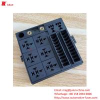 China Automotive External Dimensions Fuse Box 32V Rated Copper Contact Automotive Fuse Holder EU UL Standard for sale