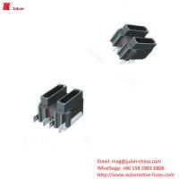 China Unipolar Low Voltage Automotive Fuse Holder 32V Rated Copper Contact Automotive Fuse Holder 30A-500A EU UL Standard for sale